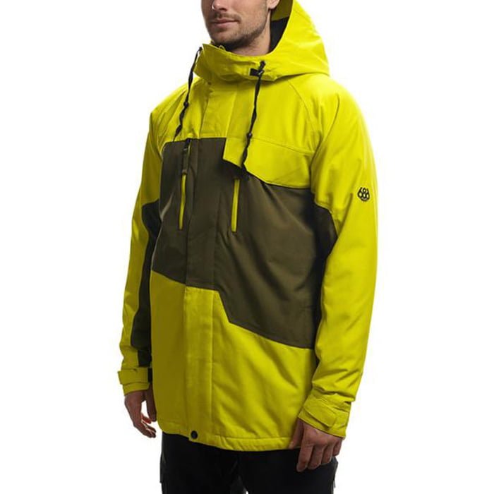 Authentic Geo Insulated Snowboard Jacket | Salty Peaks Snowboard Shop