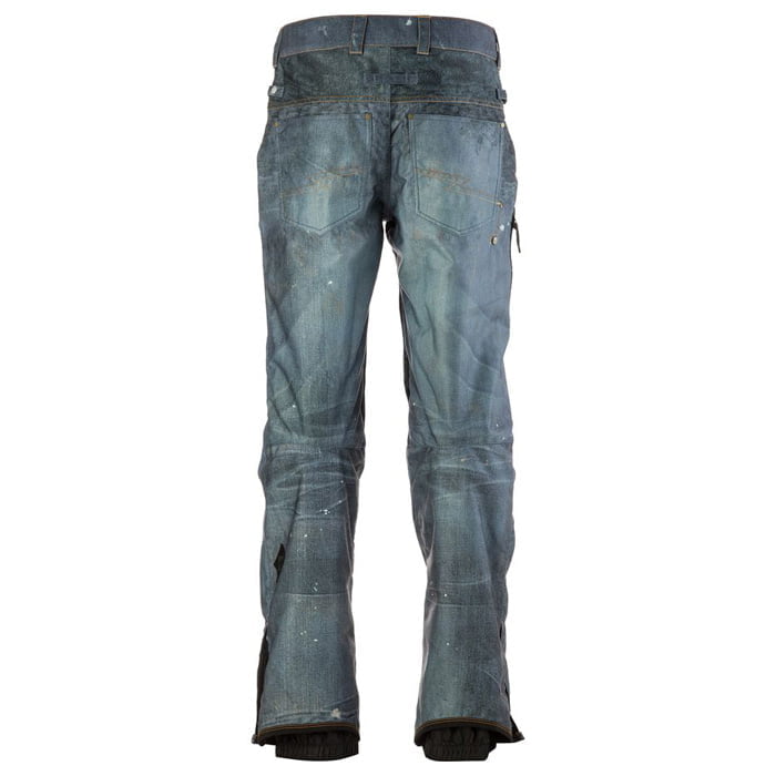 Deconstructed Denim Snowboard Pants – Salty Peaks Snowboard Shop