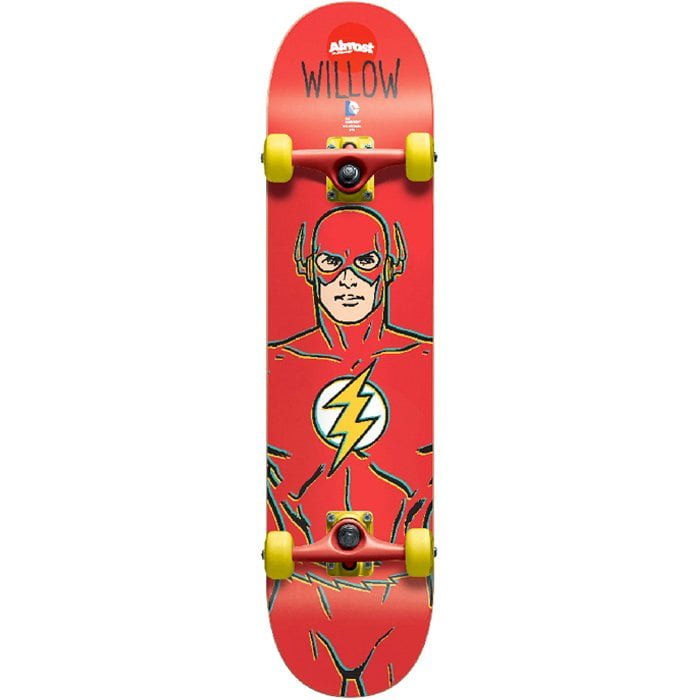 ALMOST WILLOW THE FLASH MICRO COMPLETE SKATEBOARD DECK 6.75” – Salty ...