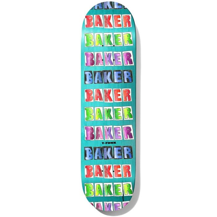 T-Funk Colored Pencil Skateboard Deck 8.25″ – Salty Peaks Snowboard Shop