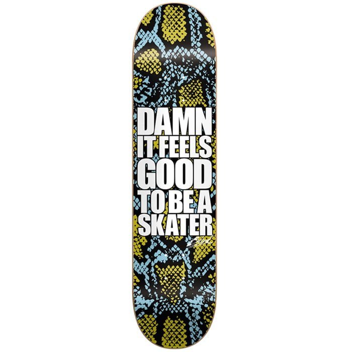 BLIND DAMN SNAKE SKIN SKATEBOARD DECK 8" | Salty Peaks Snowboard Shop