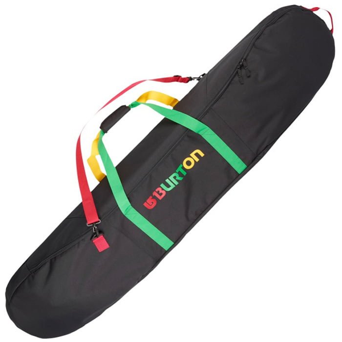 BURTON BOARD SACK SNOWBOARD BAG RASTA | Salty Peaks Snowboard Shop