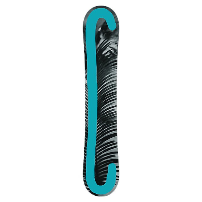 Custom Twin Flying V Snowboard – Salty Peaks Snowboard Shop