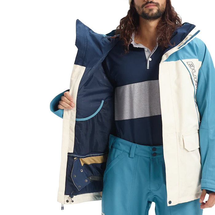 BURTON GORE BREACH JACKET – MEN’S – Salty Peaks Snowboard Shop