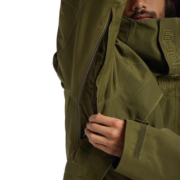 BURTON GORE BREACH JACKET – MEN’S – Salty Peaks Snowboard Shop