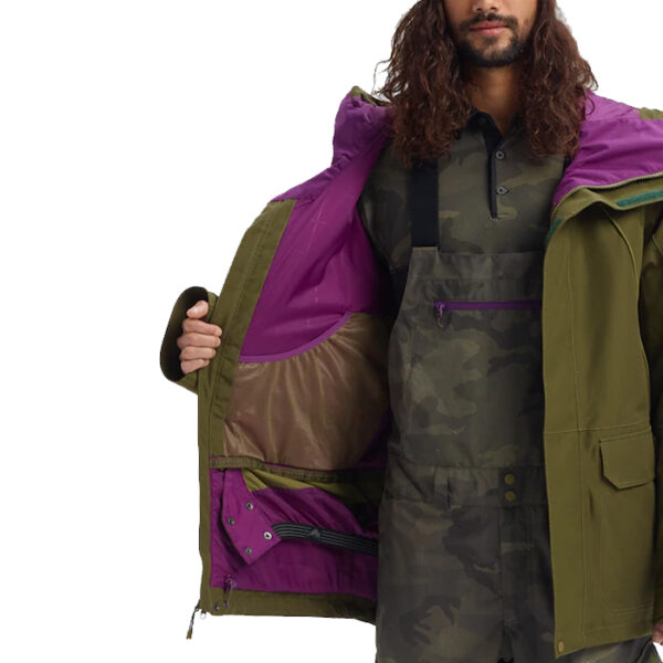 BURTON GORE BREACH JACKET – MEN’S – Salty Peaks Snowboard Shop