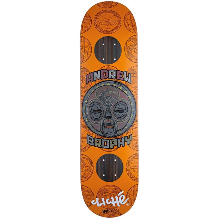Brophy Mask Impact Skateboard Deck 8.25" | Salty Peaks Snowboard Shop