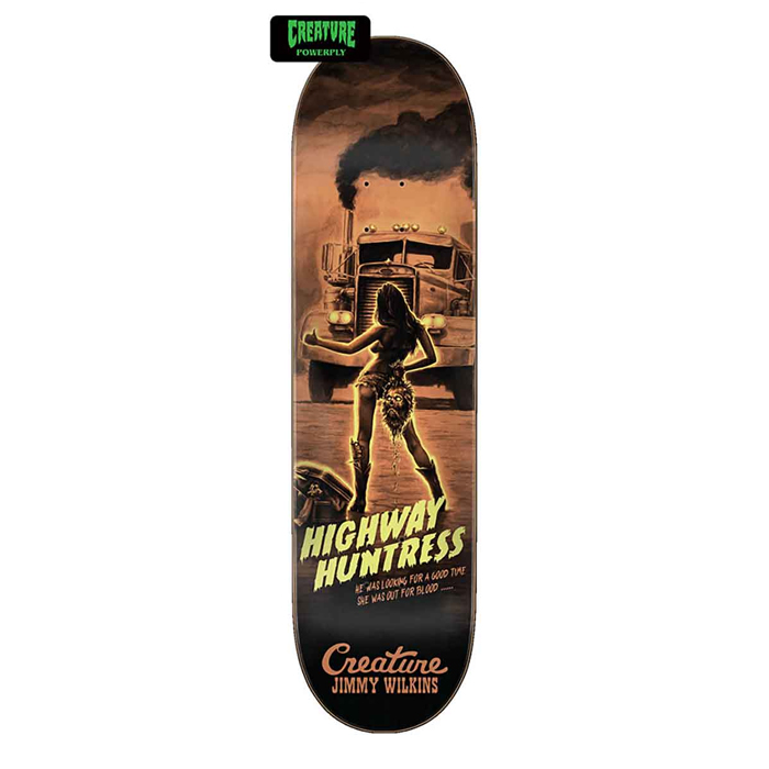 Wilkins Roadside Terror Skateboard Deck – Salty Peaks Snowboard Shop