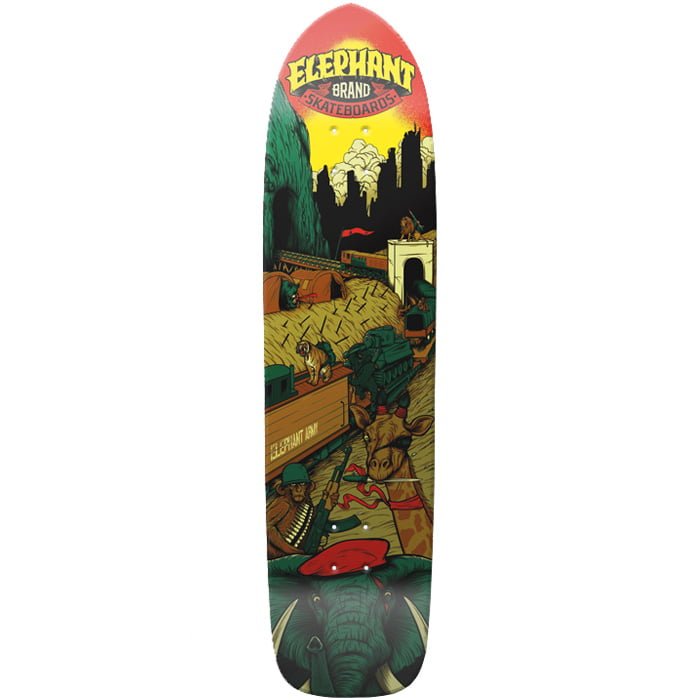 Army Train Skateboard Deck 36″ – Salty Peaks Snowboard Shop