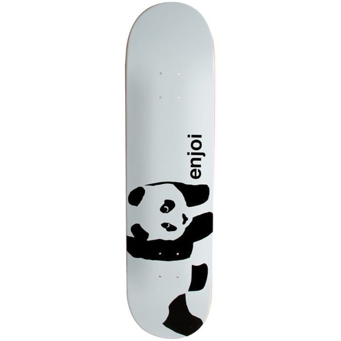 ENJOI PANDA LOGO SKATEBOARD DECK 7.75″ – Salty Peaks Snowboard Shop