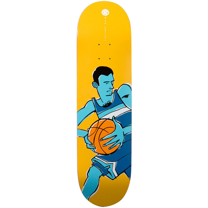 Carroll Jenks Basketball Skateboard Deck – Salty Peaks Snowboard Shop
