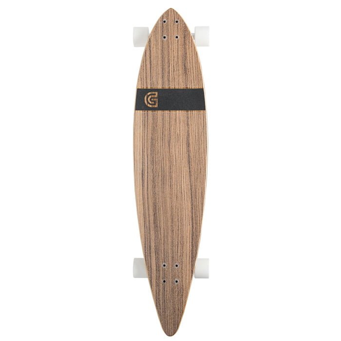 Classic Zebra Pintail Longboard Complete – Salty Peaks Snowboard Shop