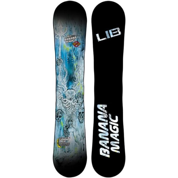 LIB TECH BANANA MAGIC BTX HORSEPOWER WIDE SNOWBOARD – Salty Peaks ...