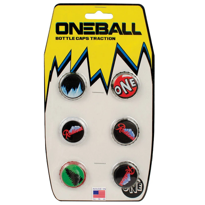 OBJ BOTTLE CAPS 6 PIECES – Salty Peaks Snowboard Shop