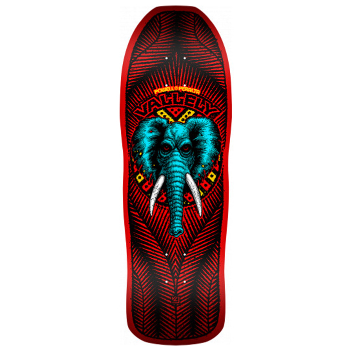 Vallely Elephant Skateboard Deck – Salty Peaks Snowboard Shop