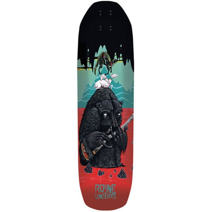 Brightside Bear Longboard Deck 34″ – Salty Peaks Snowboard Shop
