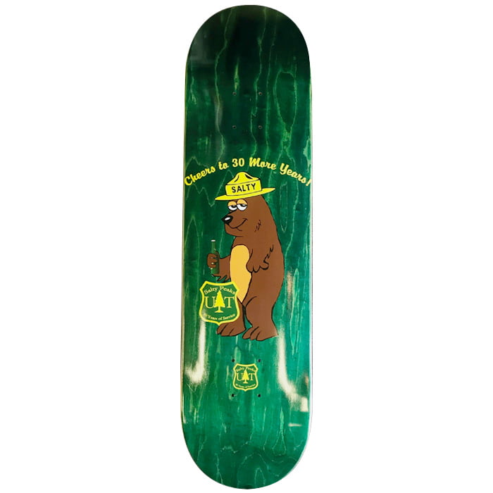 30 Year Bear Skateboard Deck – Salty Peaks Snowboard Shop