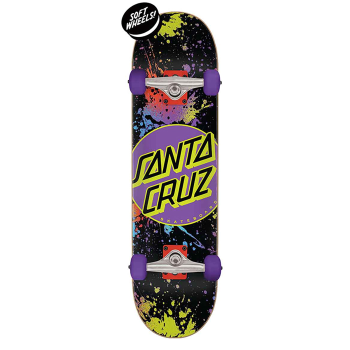 Dot Splatter Micro Complete Skateboard – Salty Peaks Snowboard Shop