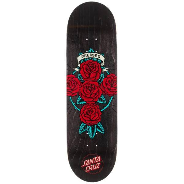 Dressen Rose Cross Powerpl Skateboard Deck – Salty Peaks Snowboard Shop
