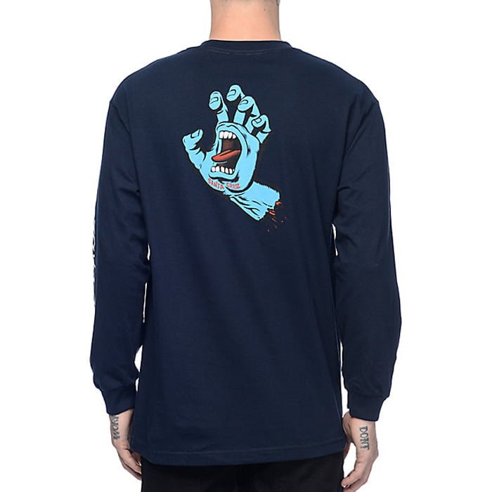 Screaming Hand Long Sleeve Tee – Salty Peaks Snowboard Shop