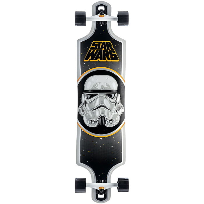 Star Wars Stormtrooper Longboard Complete 40" | Salty Peaks Snowboard Shop