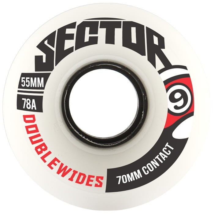 SECTOR 9 DOUBLE WIDES LONGBOARD WHEELS 55MM 78A – Salty Peaks Snowboard ...