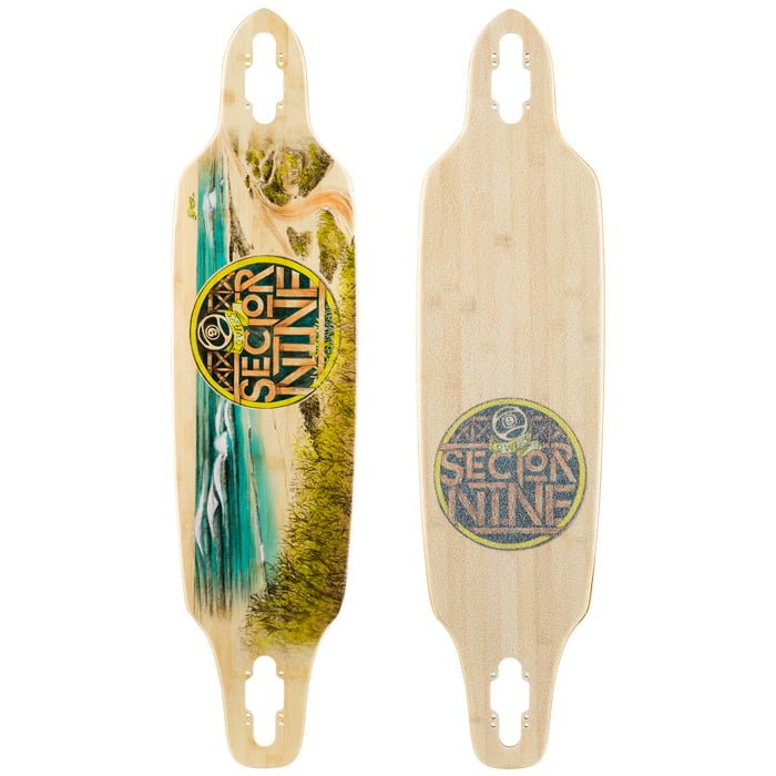 Mini Lookout Bamboo Longboard Deck – Salty Peaks Snowboard Shop