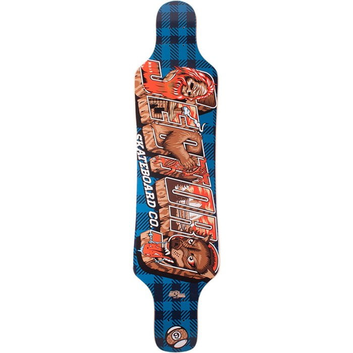 SECTOR 9 MINI SHAKA LONGBOARD DECK 40 – Salty Peaks Snowboard Shop