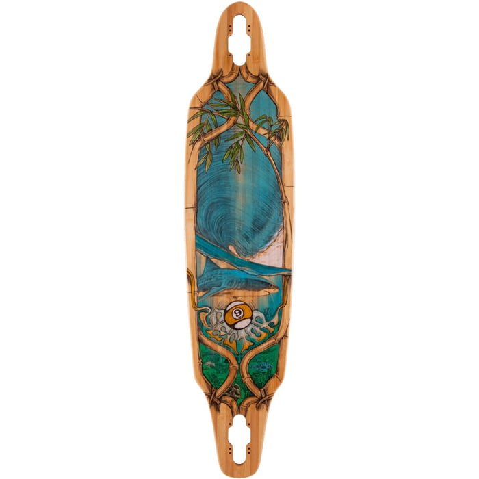 Lookout Bamboo Longboard Deck 41″ – Salty Peaks Snowboard Shop