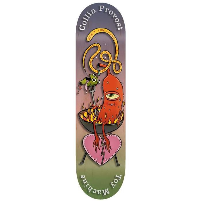 Provost Valentine Skateboard Deck – Salty Peaks Snowboard Shop