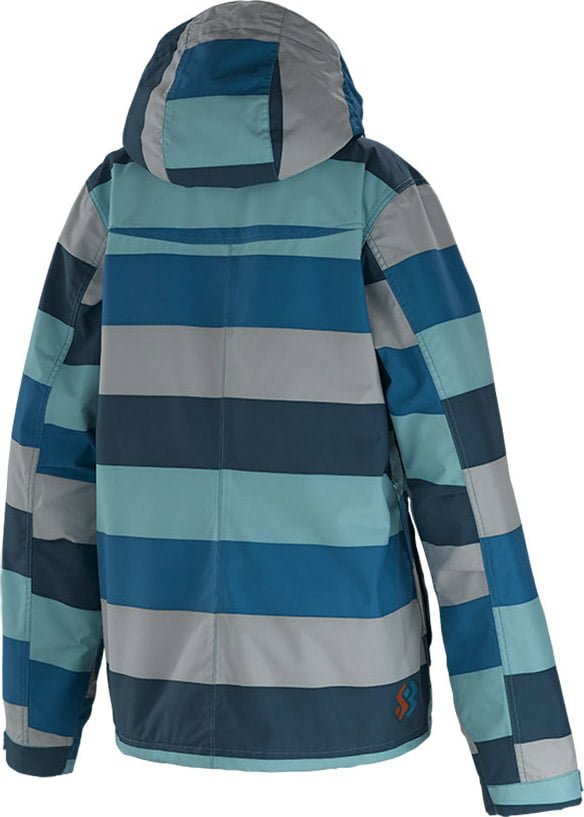 Women’s Joy Jacket [Big Stripe South Beach] – Salty Peaks Snowboard Shop