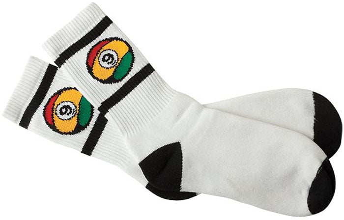 Rasta 9 Ball Socks – Salty Peaks Snowboard Shop