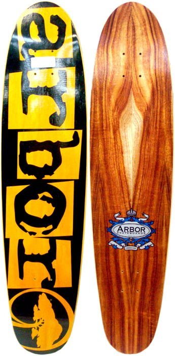 ARBOR BUG KOA LONGBOARD DECK – Salty Peaks Snowboard Shop