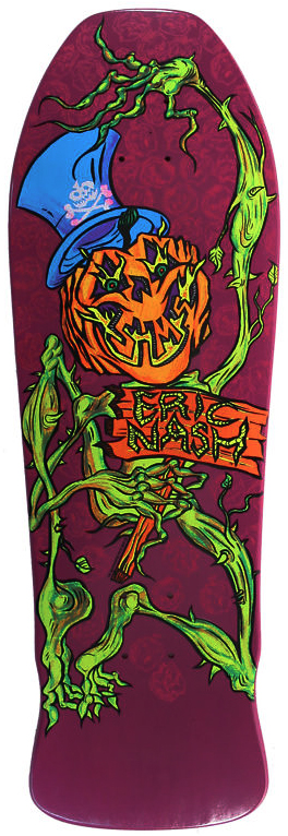 SIMS ERIC NASH PUMPKIN DECK 10″ – Salty Peaks Snowboard Shop