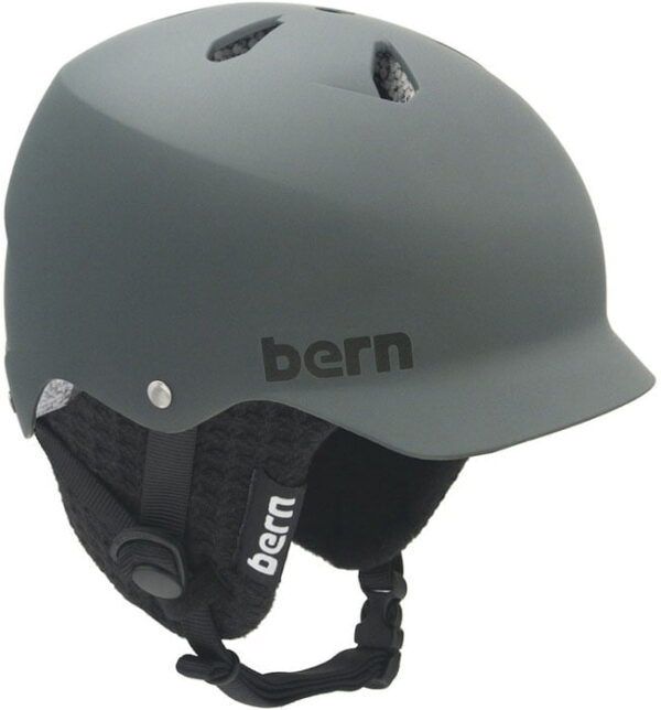 Watts Matte Grey Helmet – Salty Peaks Snowboard Shop