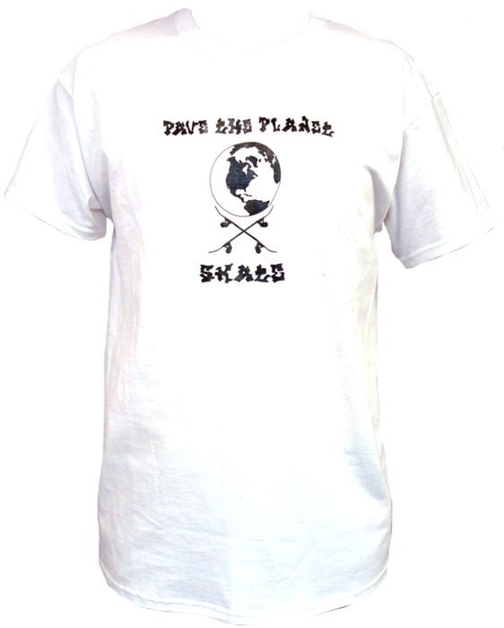 Pave the Planet Tshirt – Salty Peaks Snowboard Shop