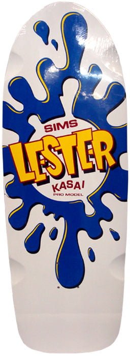 Lester Kasai Deck White – Salty Peaks Snowboard Shop