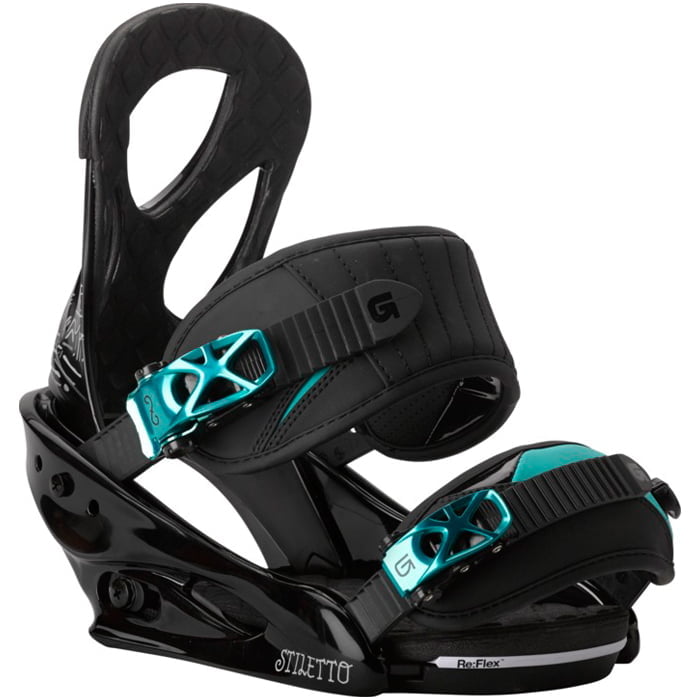 Stiletto Snowboard Bindings - Women's | Salty Peaks Snowboard Shop